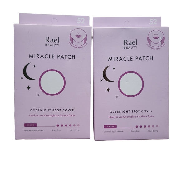 rael | Skincare | Rael Beauty Miracle Acne Patches Overnight Spot Cover ...